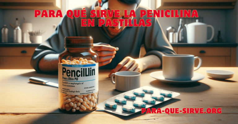 Para Qué Sirve La Penicilina En Pastillas: Guía Completa - 2025